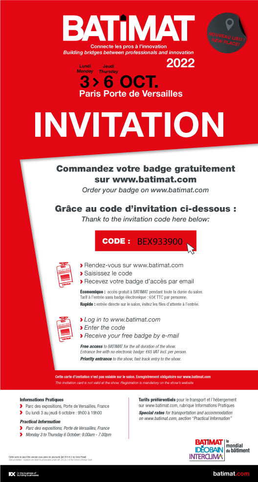 Audinnov présent à Batimat 2022